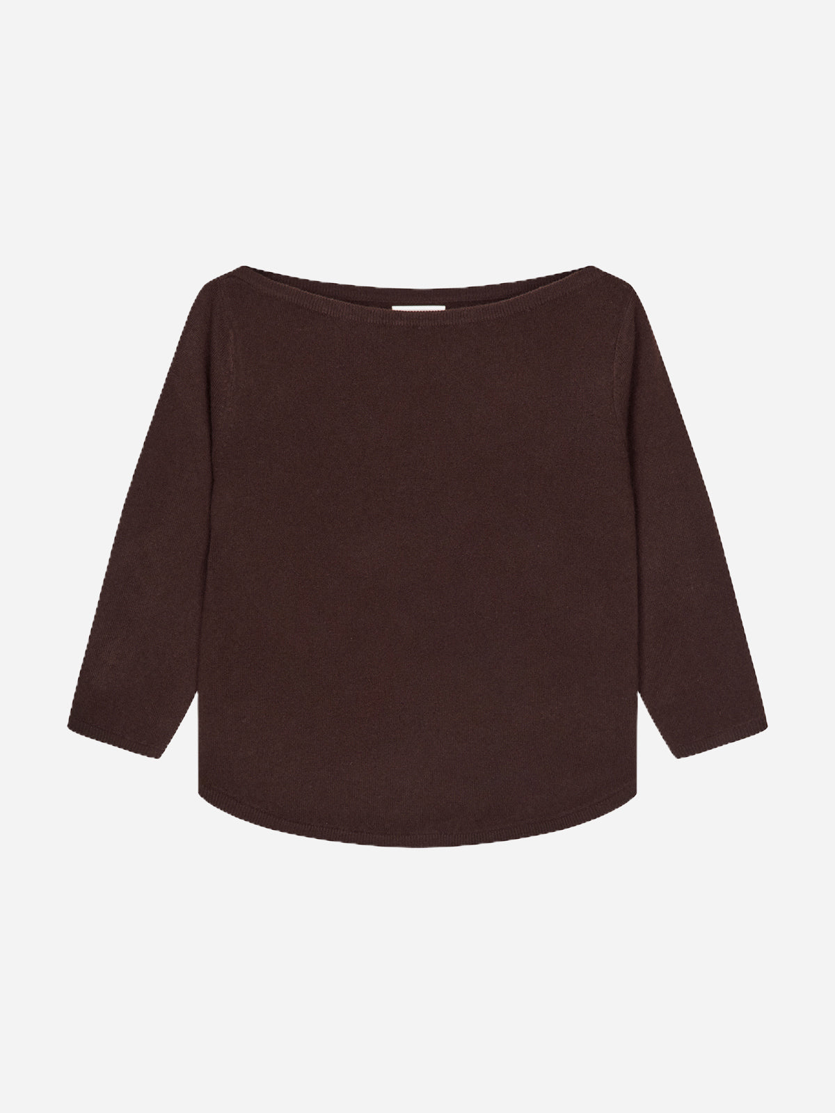 Women's Boat Neck - Dark Brown – People's Republic of Cashmere